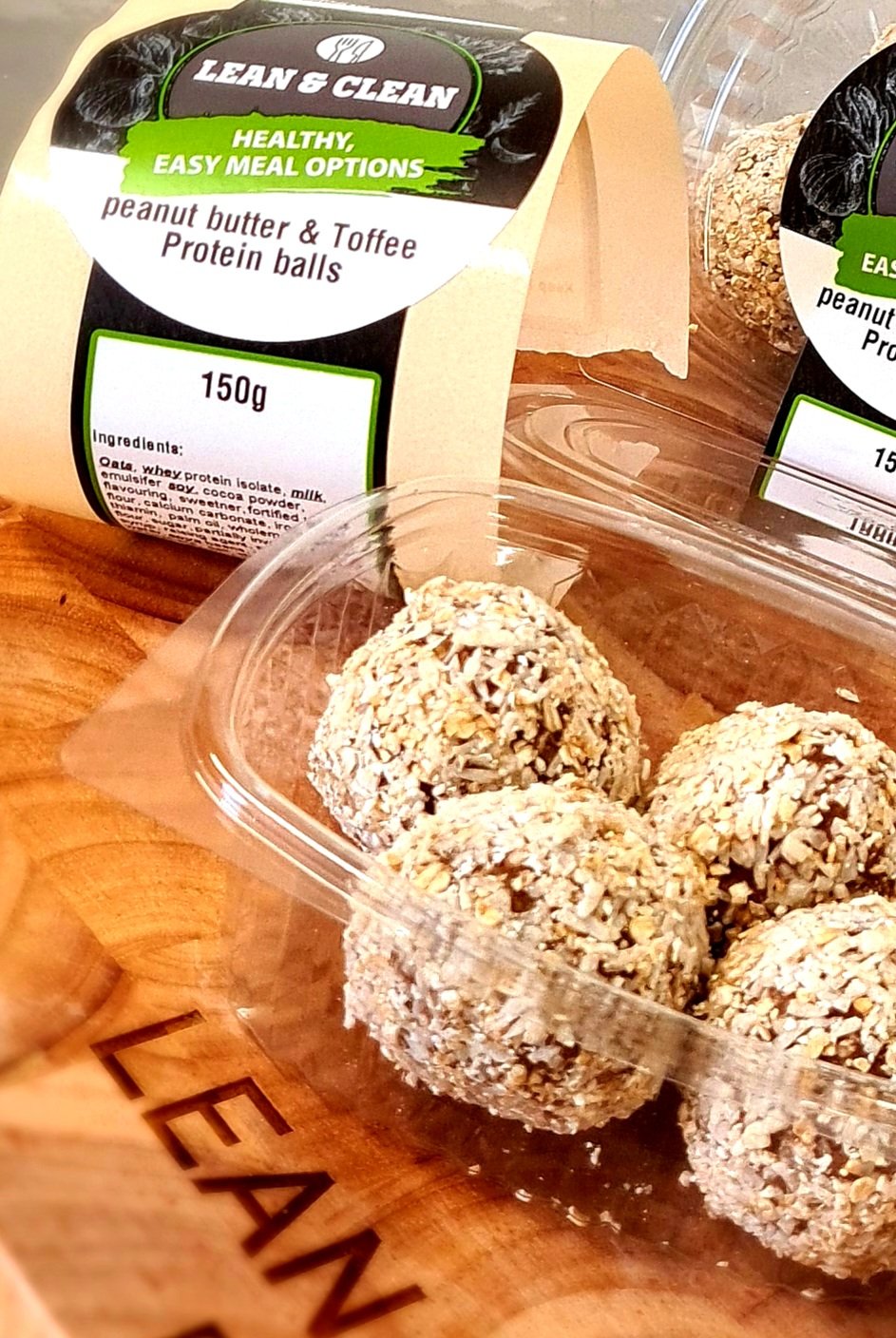 (NEW) Peanut Butter & Toffee Balls – Lean & Clean