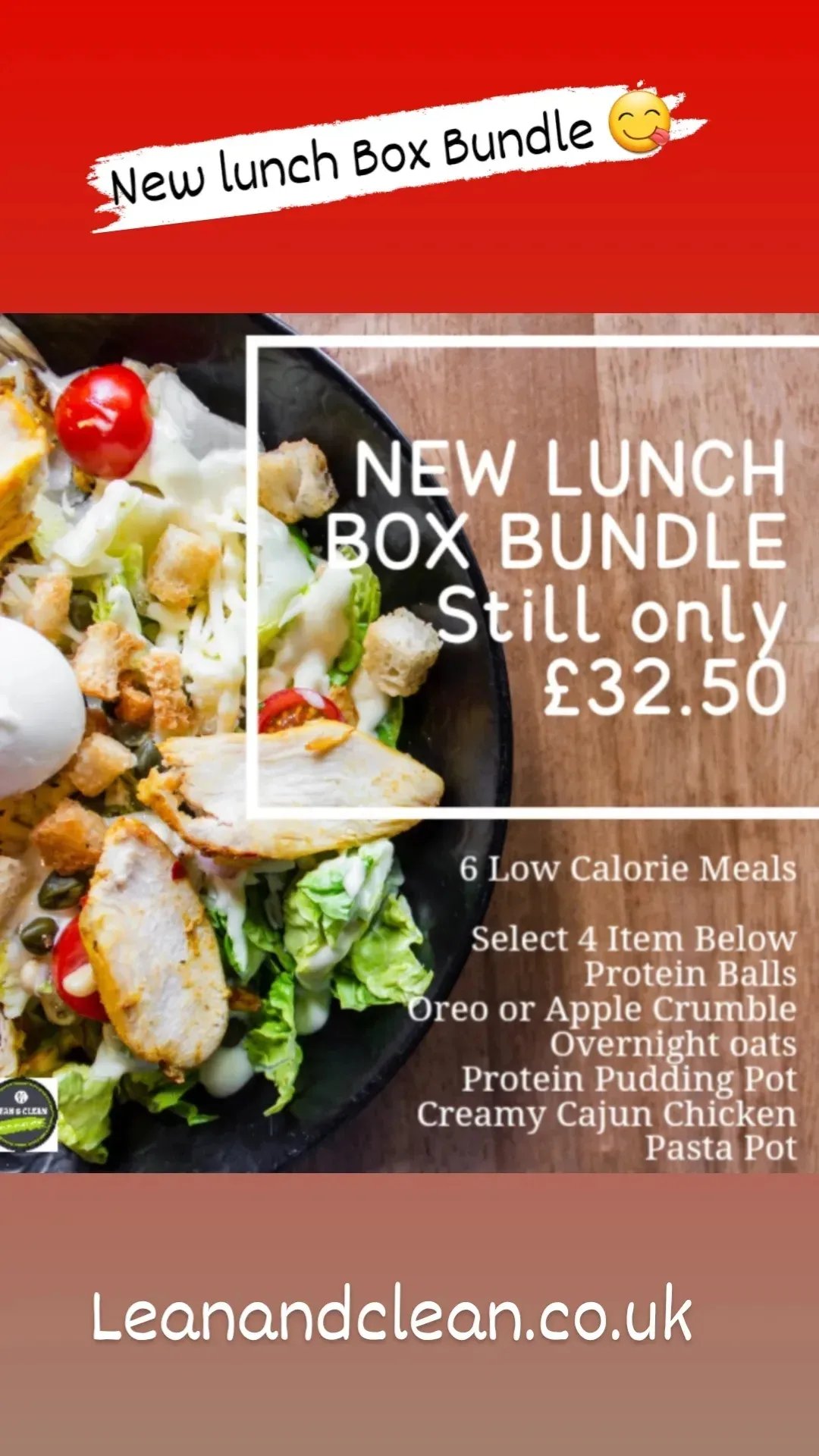 The New Lunch box bundle – Lean & Clean